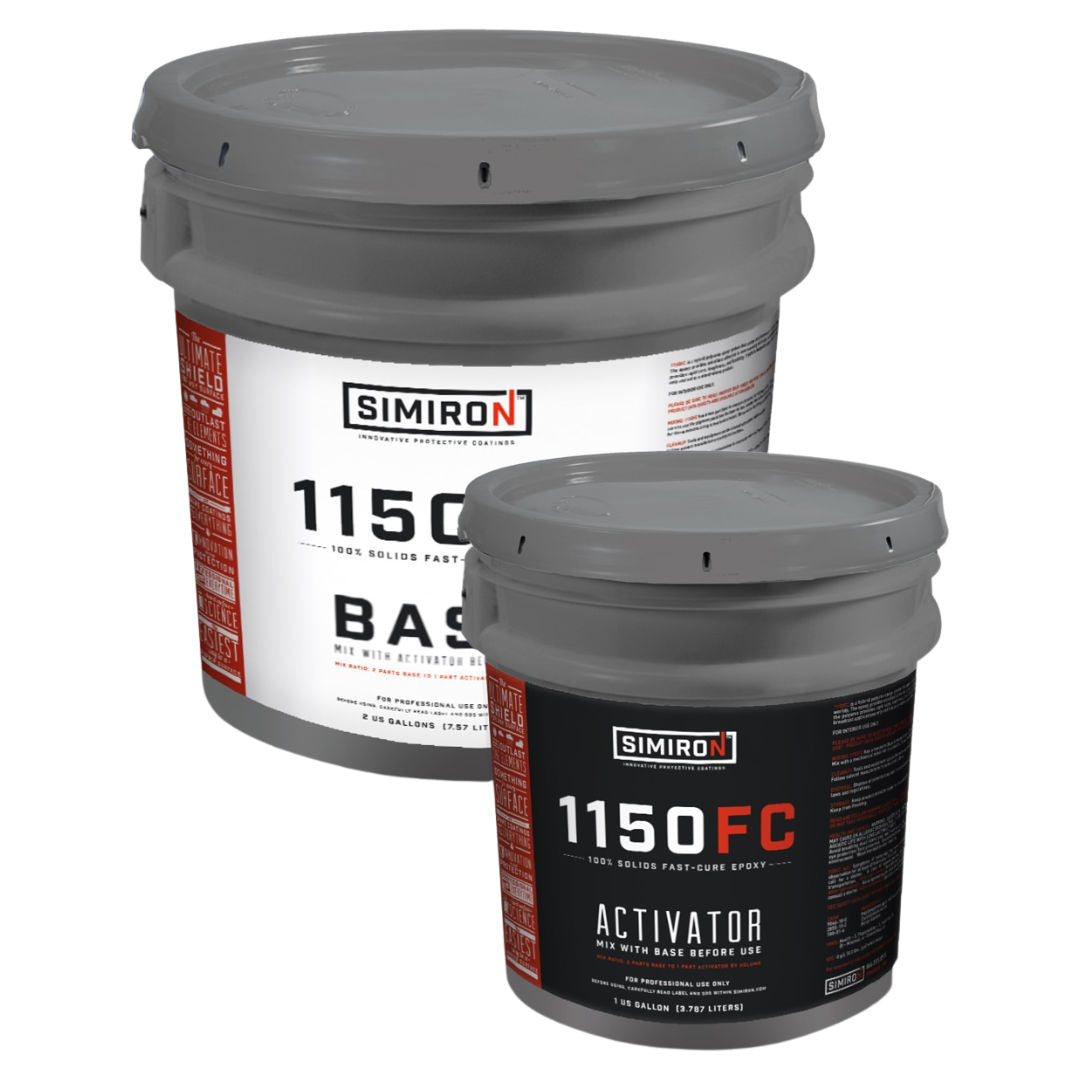 Simiron 1150FC Fast Cure Epoxy – Pontiac Paint Supply
